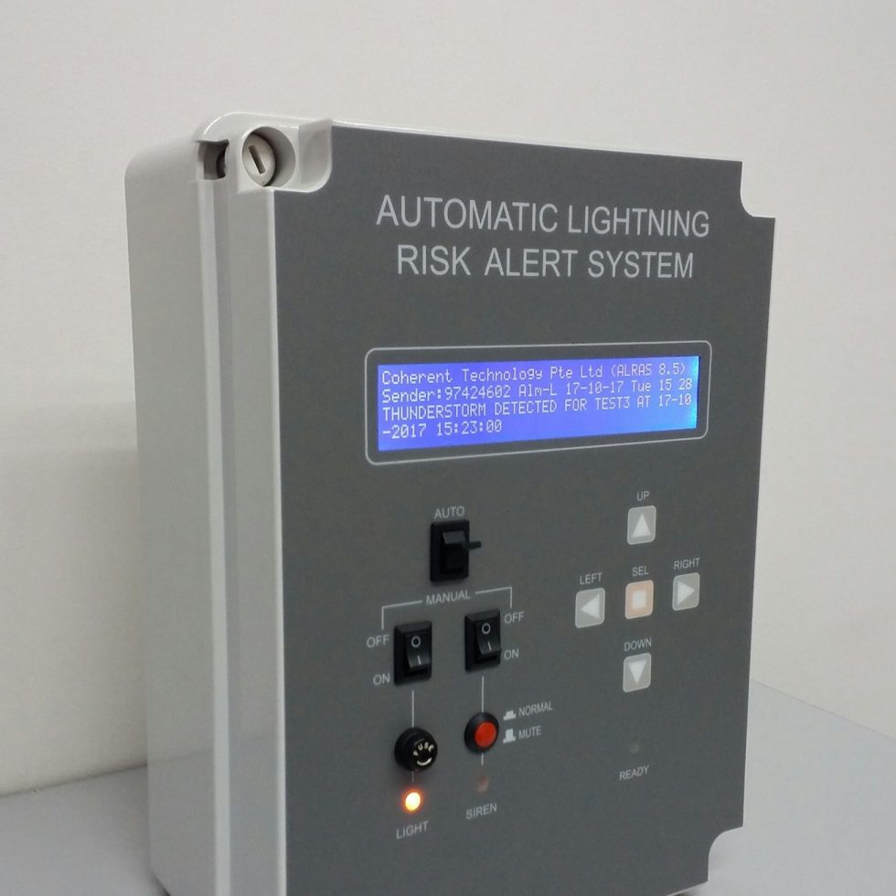 Products | ALRAS -Singapore Lightning Alert System / Lightning Warning ...